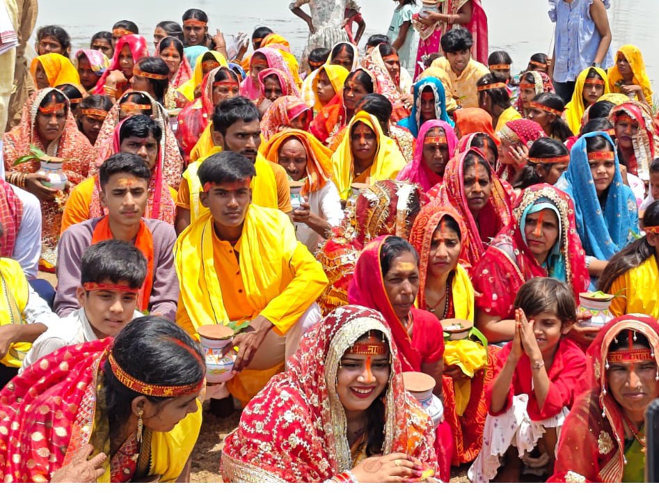Navner Village Jal Yatra for Radha Krishna & Hanuman Pran Pratishtha
