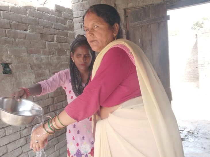 UP Health Campaign: Hand Wash Tips in Saroria Village