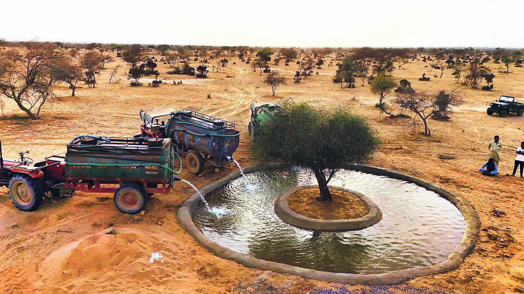 From pond to garden: More than 90 ponds have been built in four ...