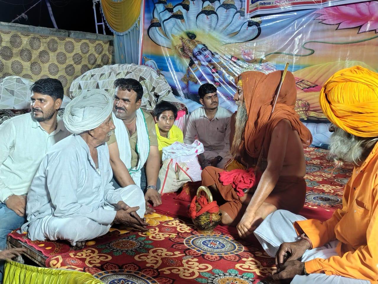 Sant Avdheshnand Maharaj Visit Pipalwas | Mandir Pran Pratishtha Mahotsav