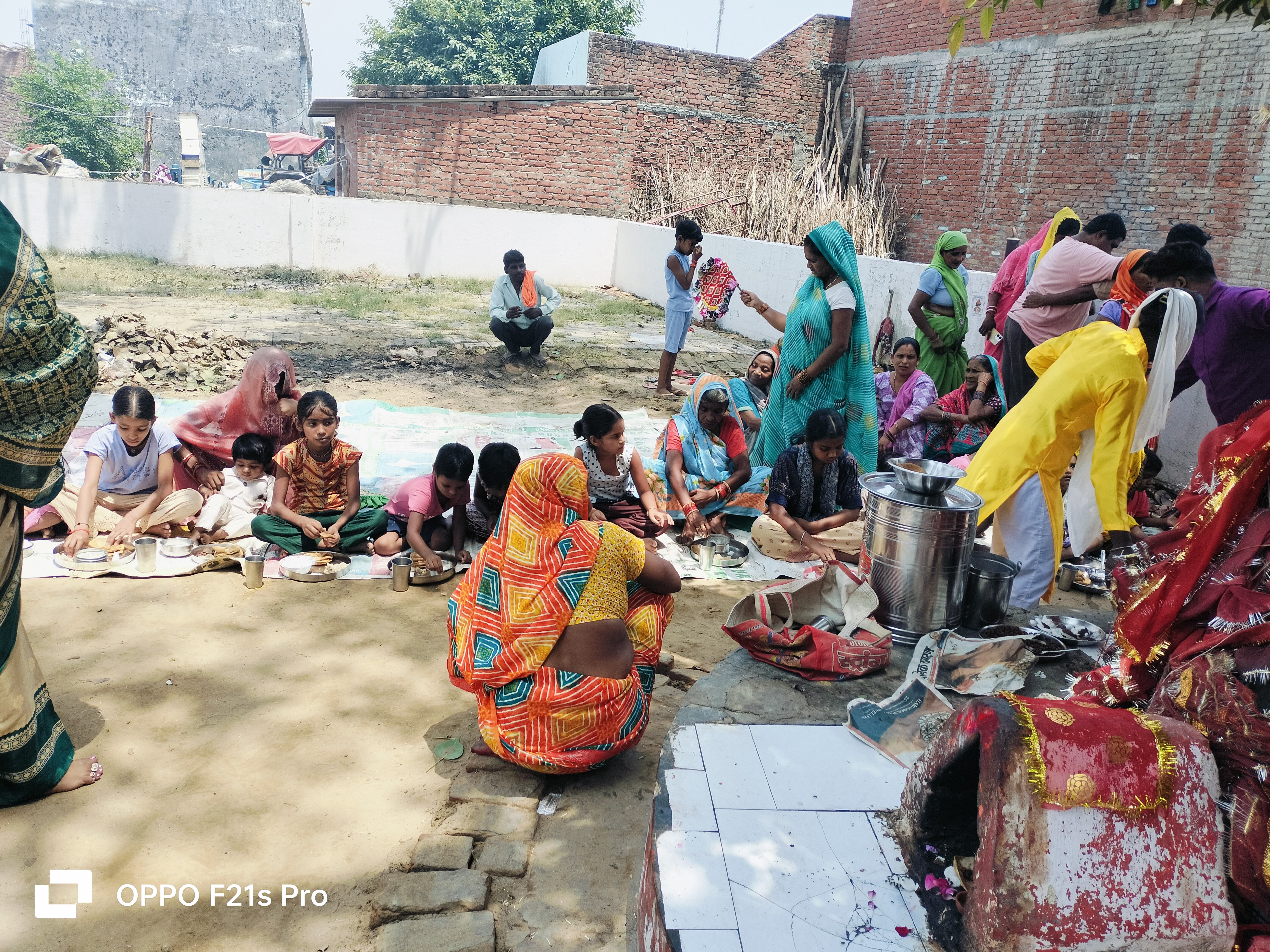 Ghur Village Havans for Peace; Tulsi Ram & Mani Ram Maurya Organize