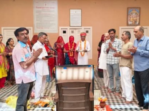 Dhora Bas Vishwakarma Mandir Somvati Amavas Bhajan Kirtan Puja