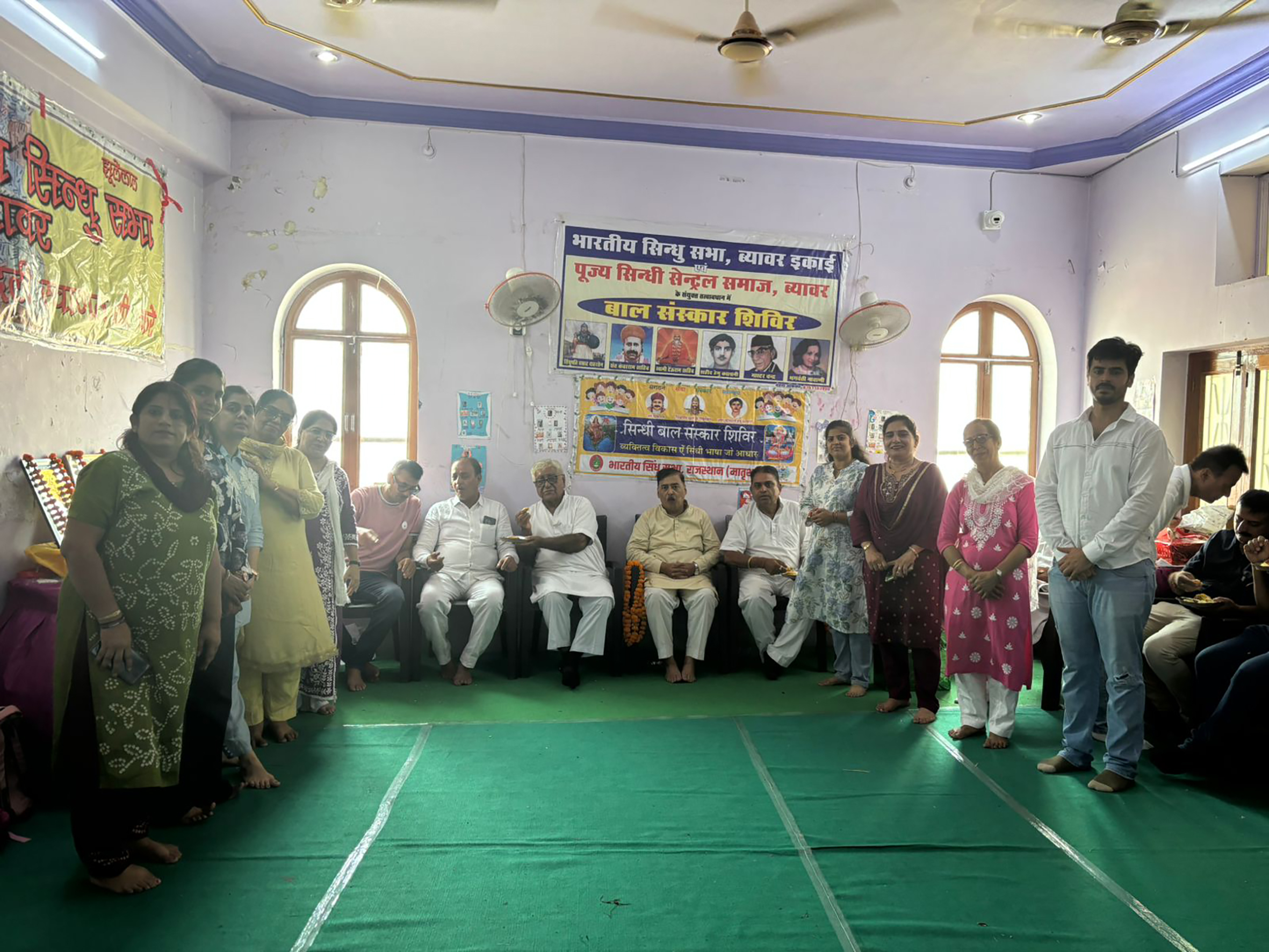 Children showed their talent in Bal Sanskaar camp