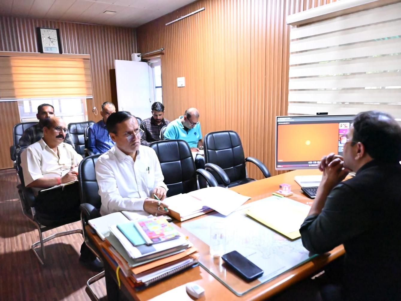 District Magistrate Orders Digitization Speed-Up in SIR Review