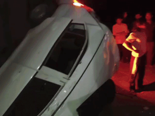 Delhi-Mumbai Expressway Accident: 2 Dead, Car Falls Into Drain