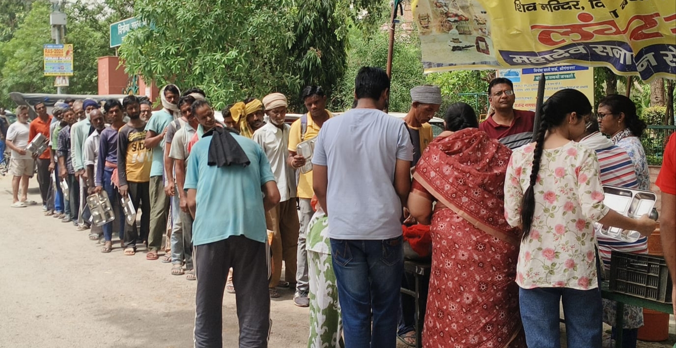 Free langar service has been running continuously for 8 months ...