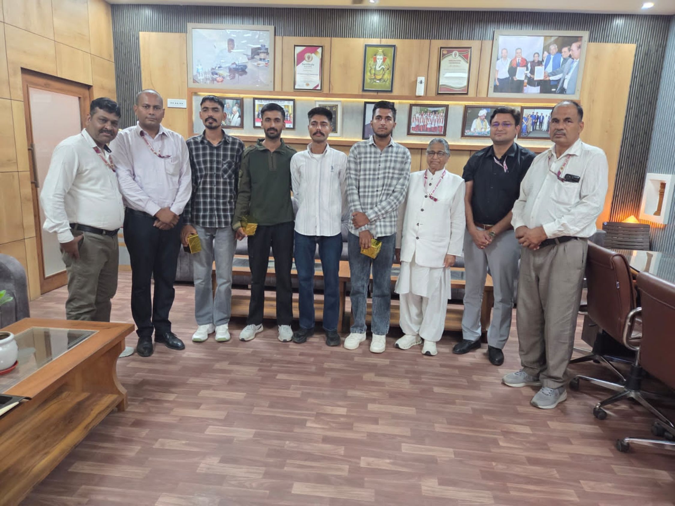 4 NCC cadets from JJT University selected in the Army