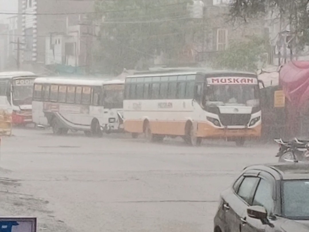 Churu Rains Bring Relief From Heat | Low-Lying Areas Waterlogged