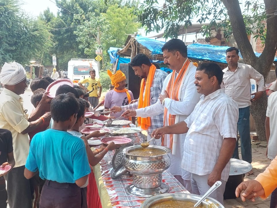 Mohan Baba Mandir Ram Dhun Ritual Ends with Grand Bhandara