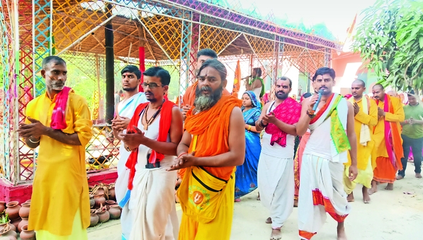 The nine-day long Shri Vishnu Mahayagna concluded with Purnahuti ...