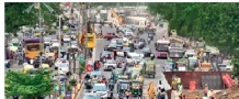 One lane of Bailey Road will be closed from Income Tax roundabout to Zoo.