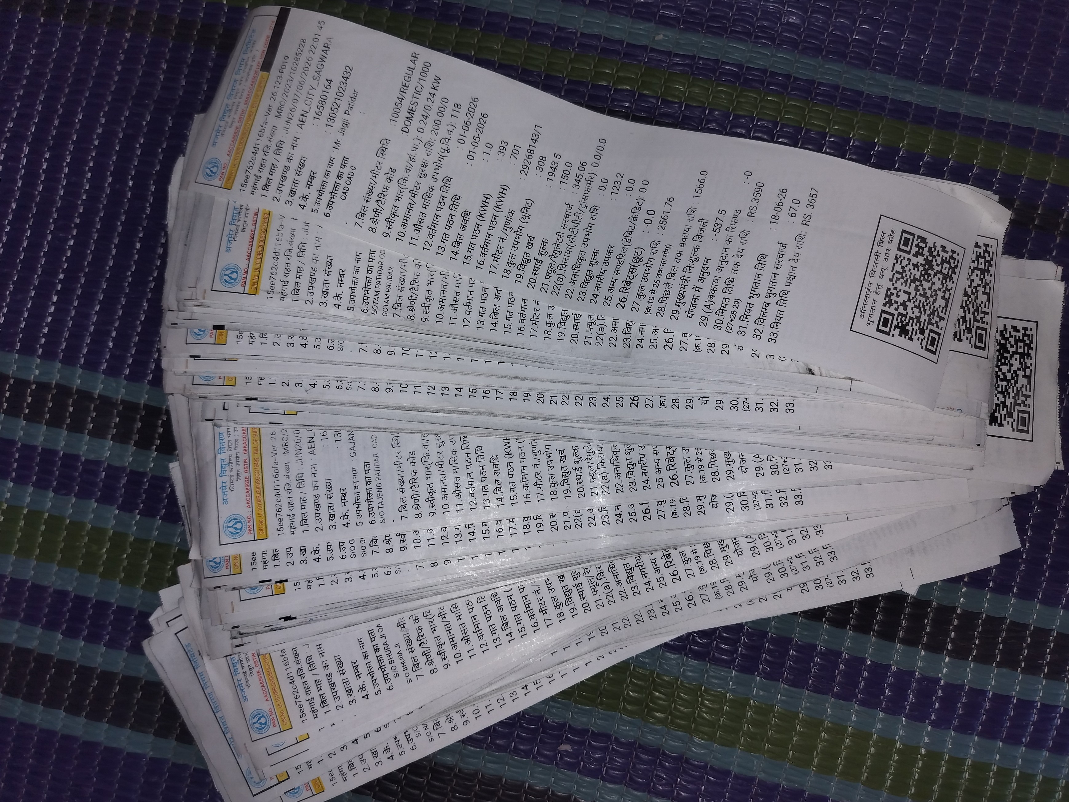 Od Gaon Laxminarayan Mandir: Hundreds of Bills Found Unclaimed; Locals ...