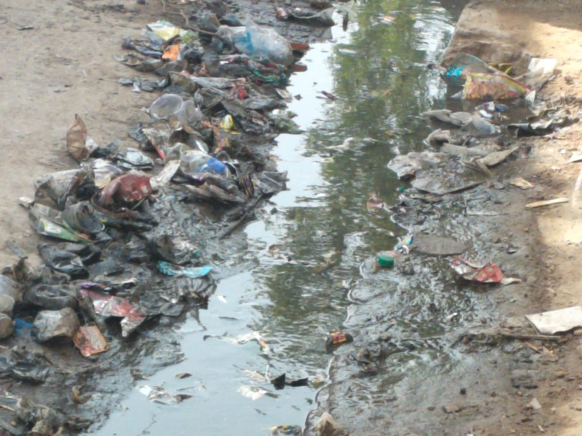 Charakhari Baraye: Clogged Drains, Disease Risk for Villagers ...