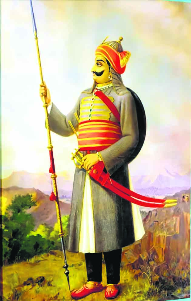 He also spent his time in hiding in the hills of Abu.