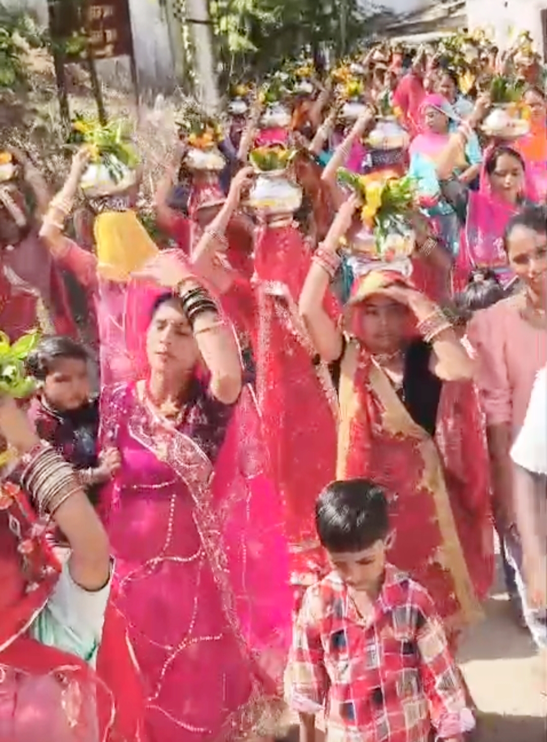 Pran Pratishtha, Kalash Yatra of 108 women