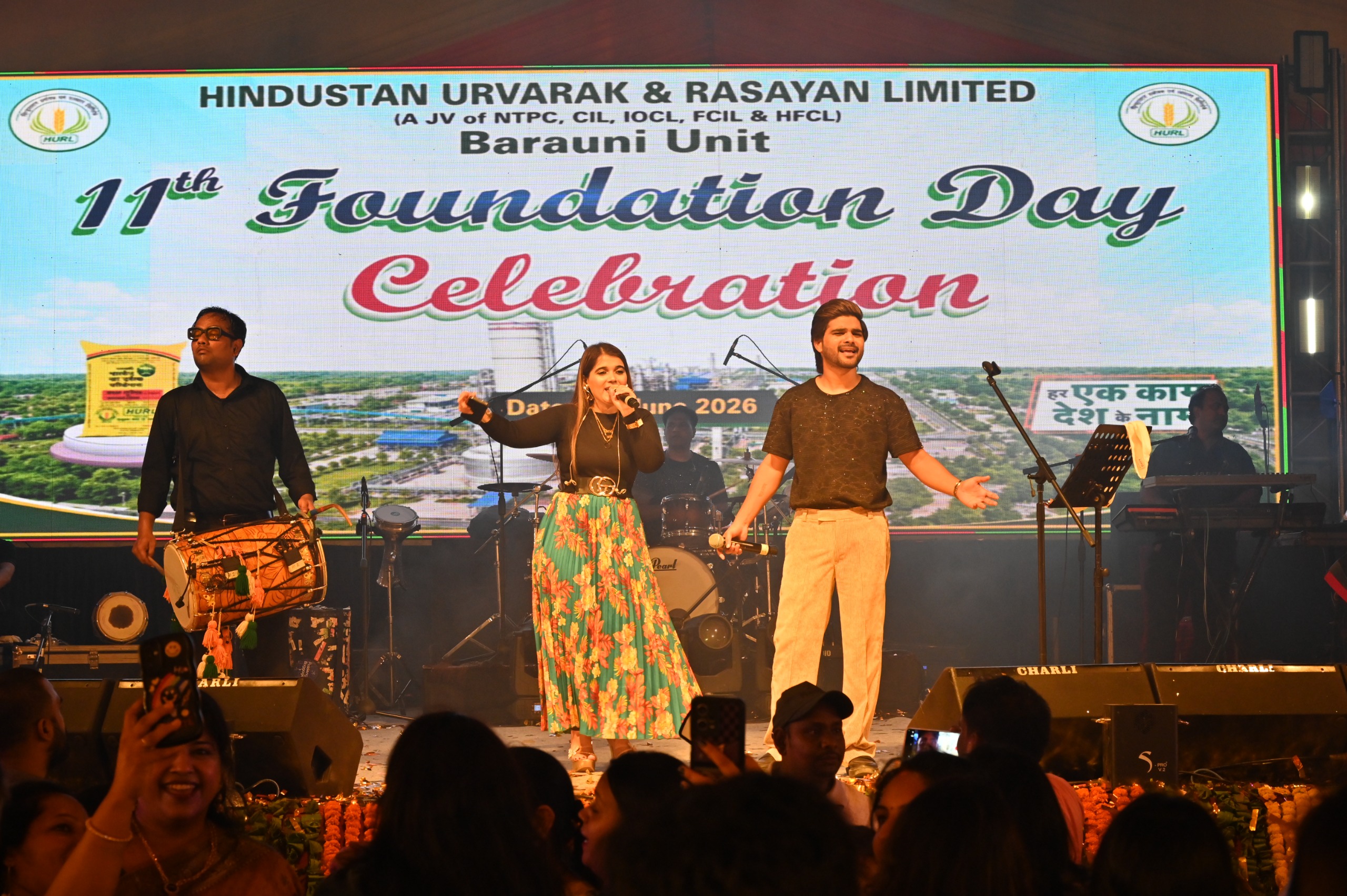 Employees celebrate HURL's foundation day