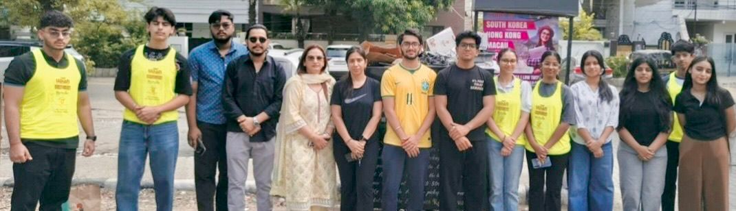 Youth took to the ground, collecting e-waste from homes and ...