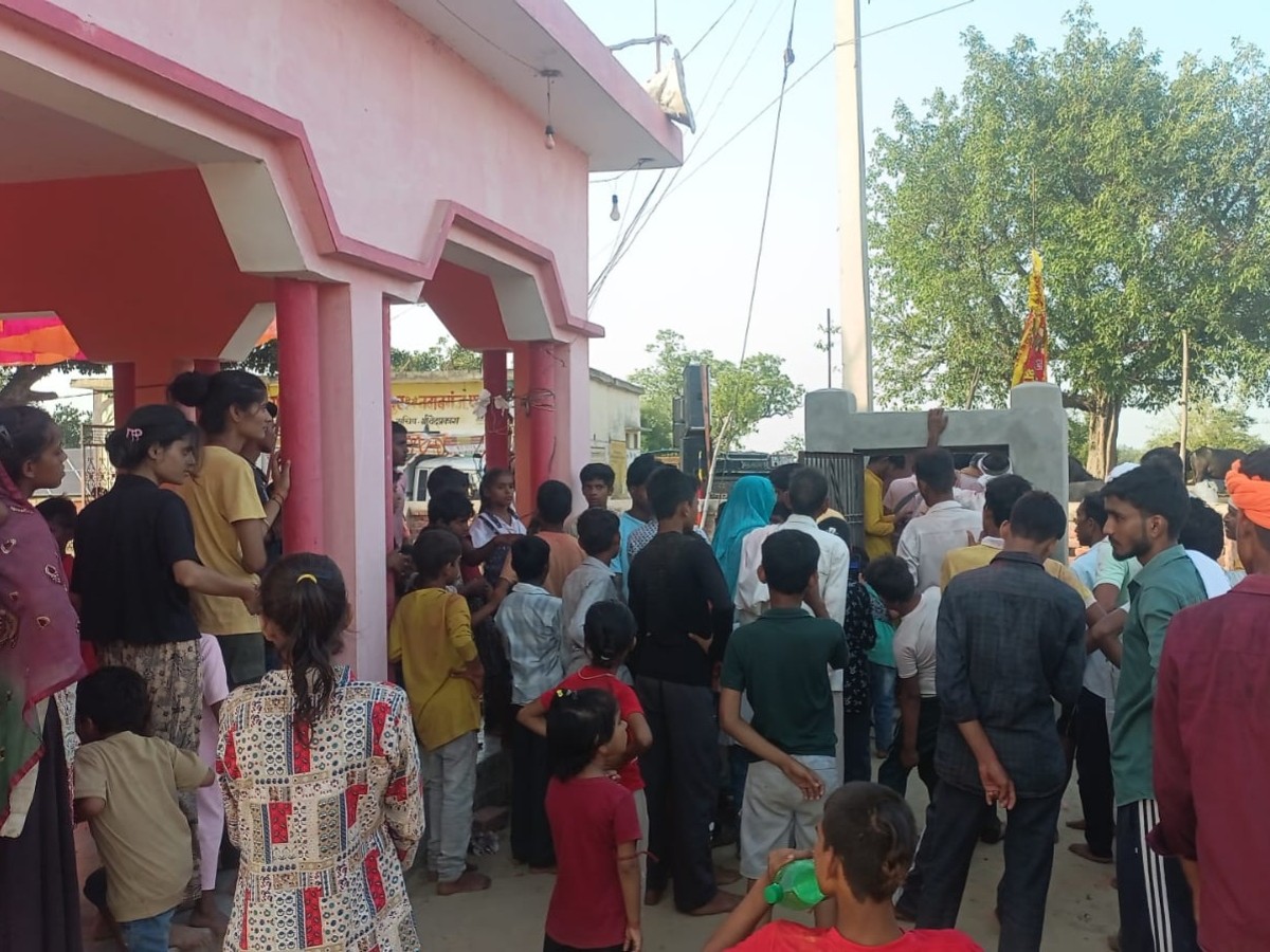 Nawabganj Tyori Ismailpur | Hanumanji New Murti Pran Pratishtha After ...