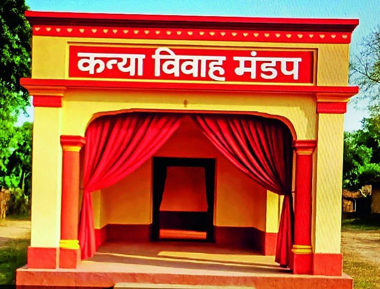 Green signal given for construction of Kanya Vivah Mandap in 52 Gram ...