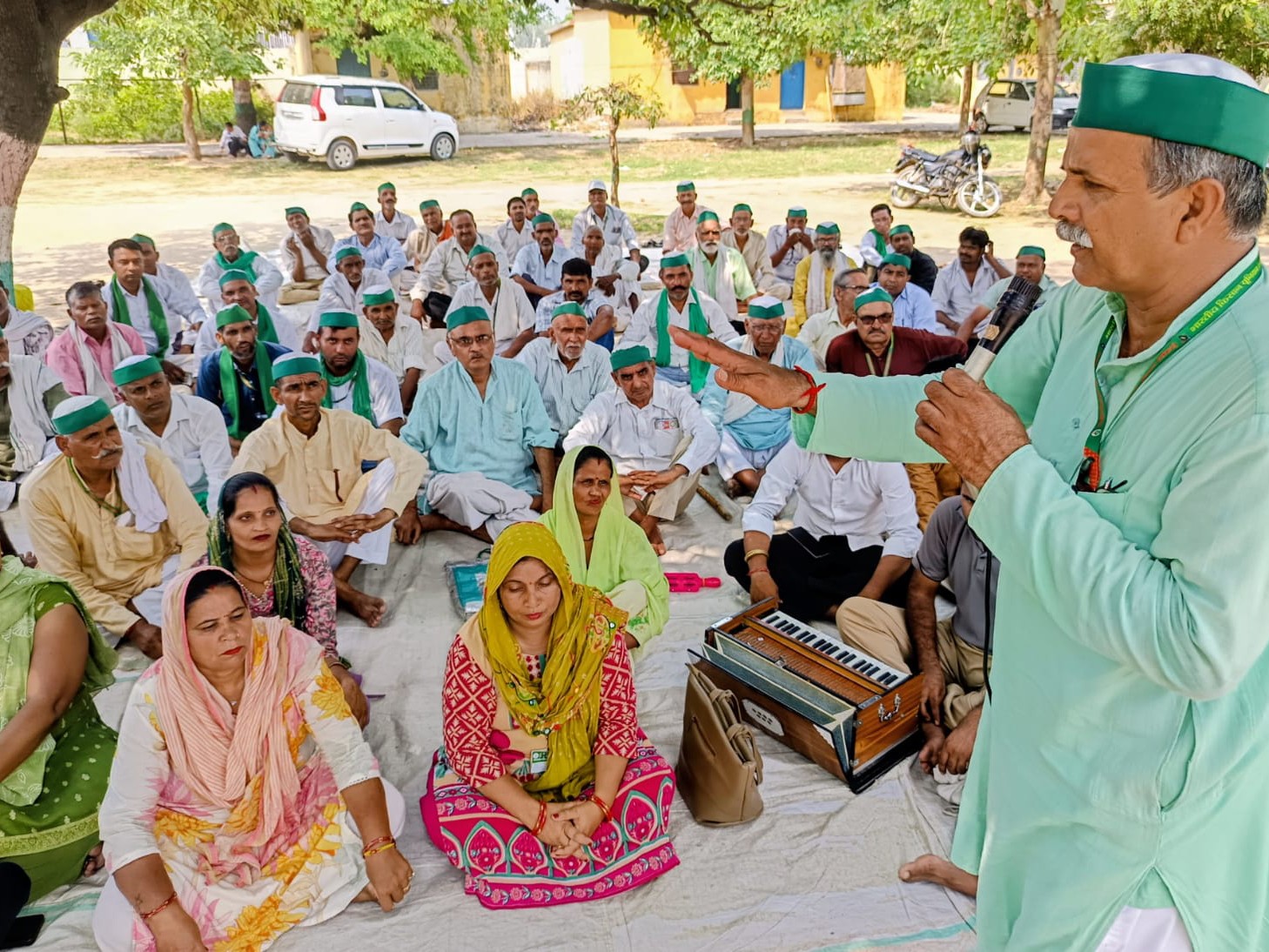 Amroha Farmers Protest | Bhartiya Kisan Union Shankar 12-Point Demand ...