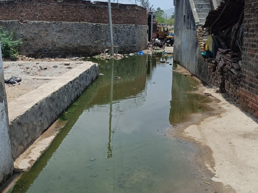 Abu Road Meghwal Vas | Waterlogging, Garbage Threaten Health; Residents ...