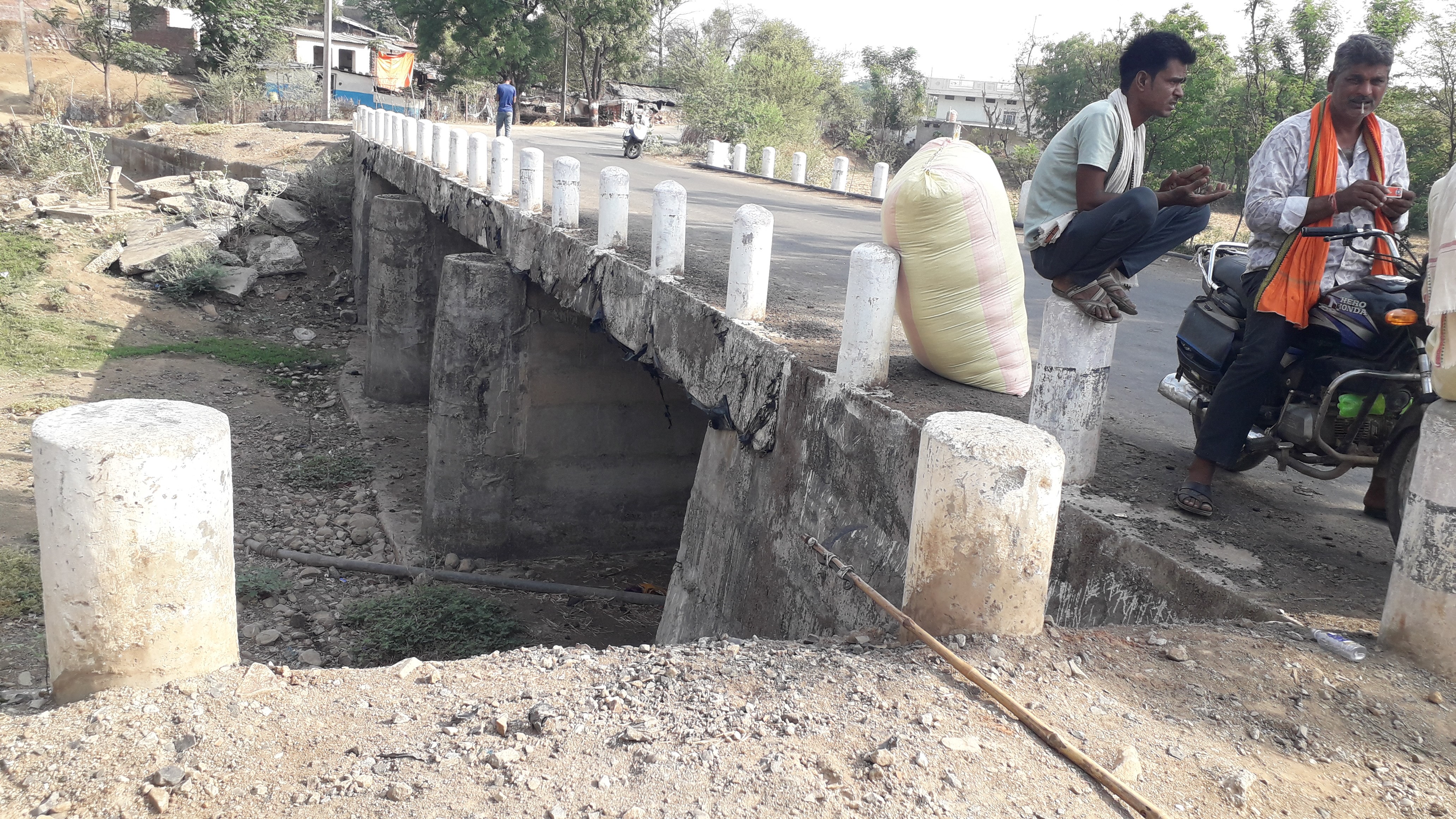 Demand to strengthen security system by removing flaws in the culvert
