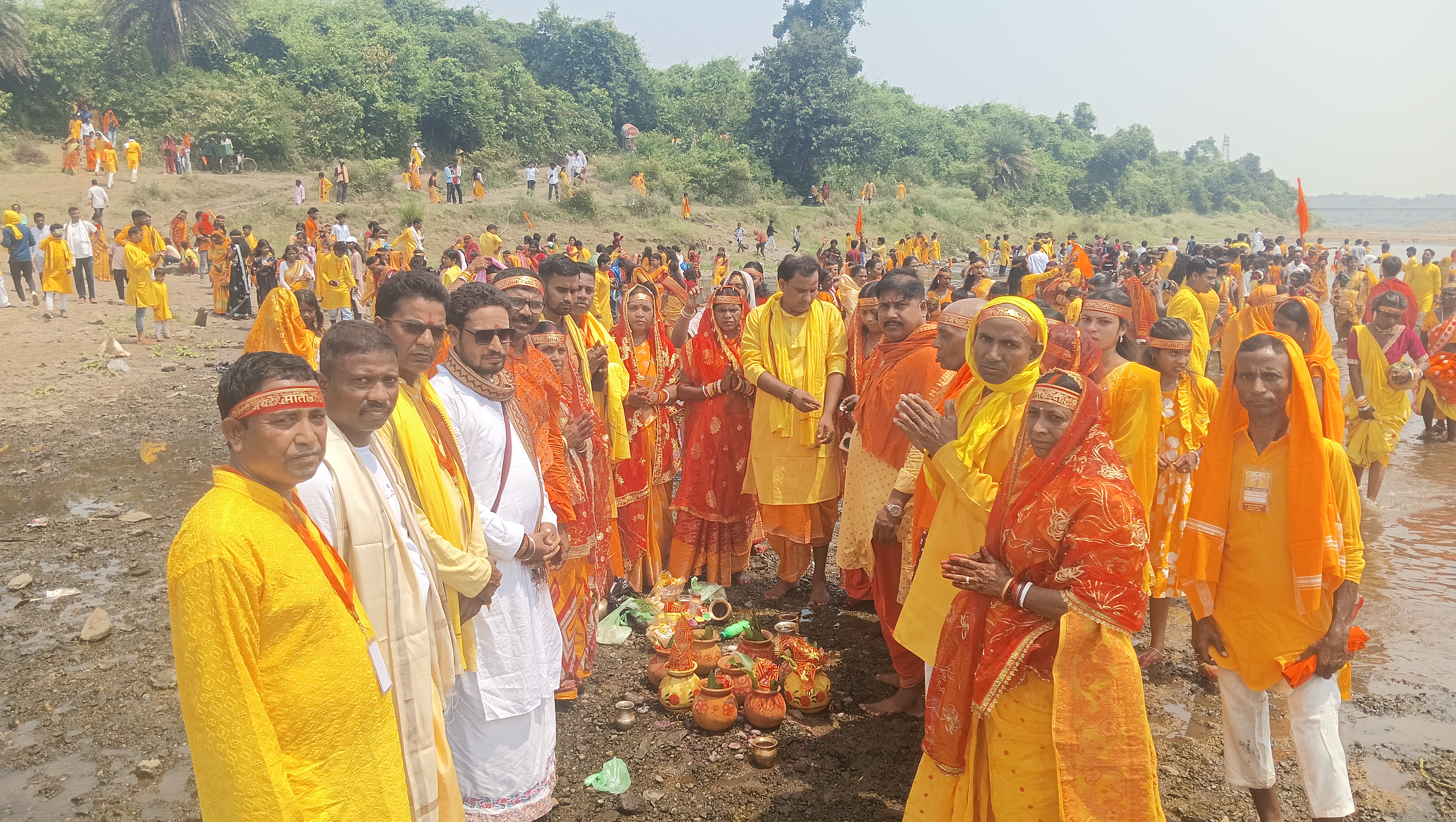 Shri Shri 1008 Vishnu Maha Yagna begins in Devgram with a grand Kalash ...