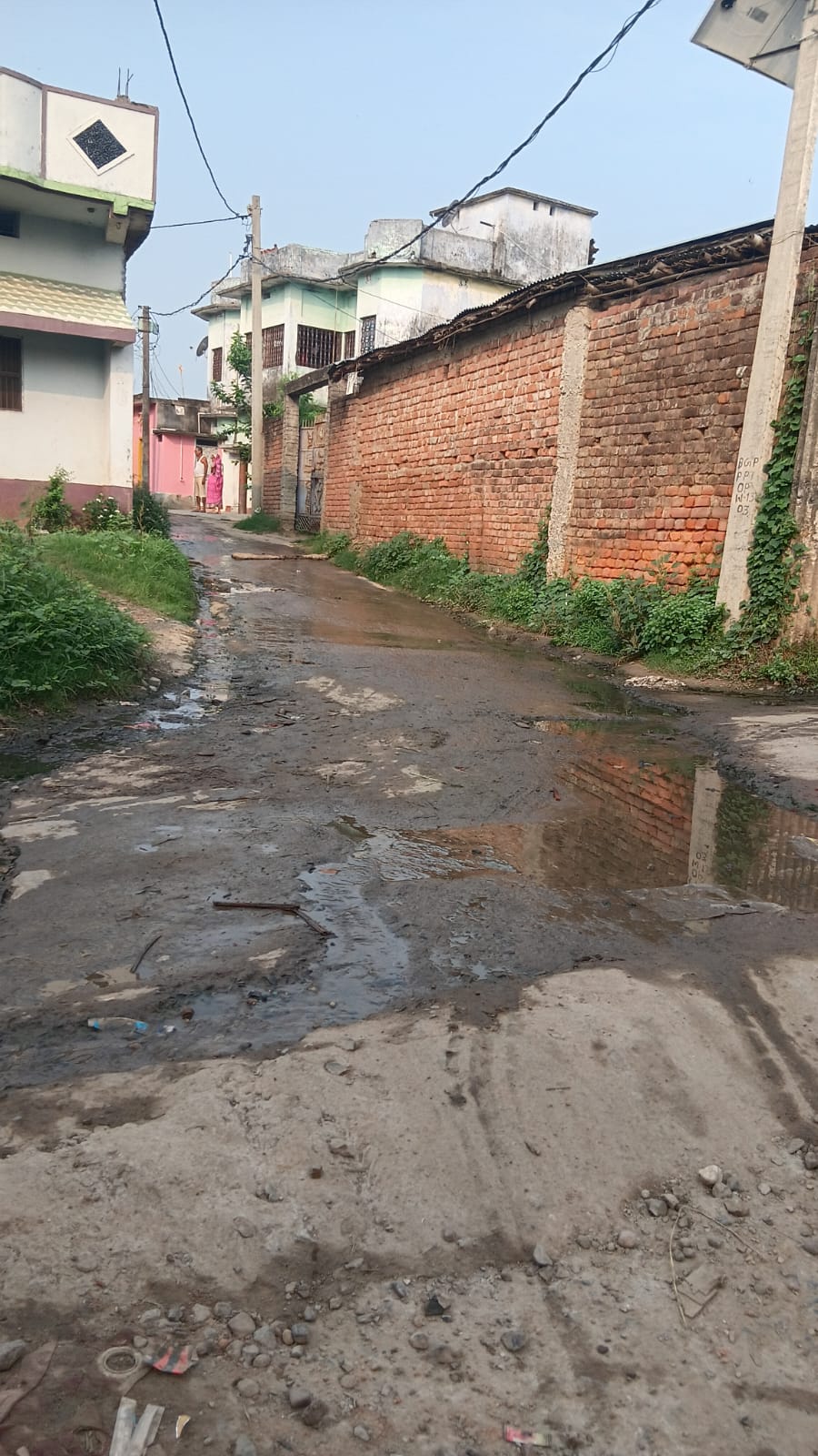 Road construction in Olapur hasn't begun even after a year of tendering ...