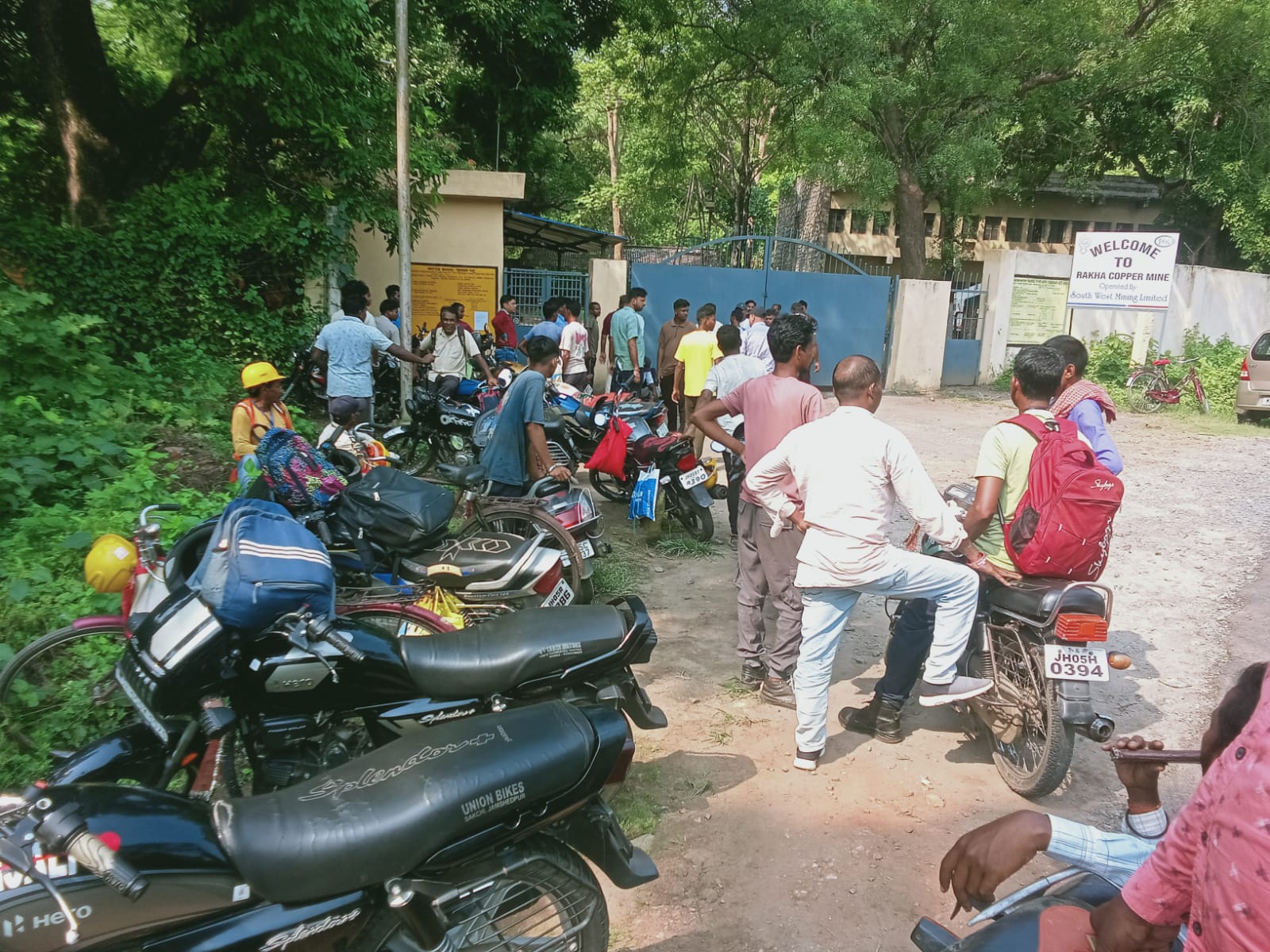 Villagers angry over wages, water and tree felling at Rakha Copper Mines