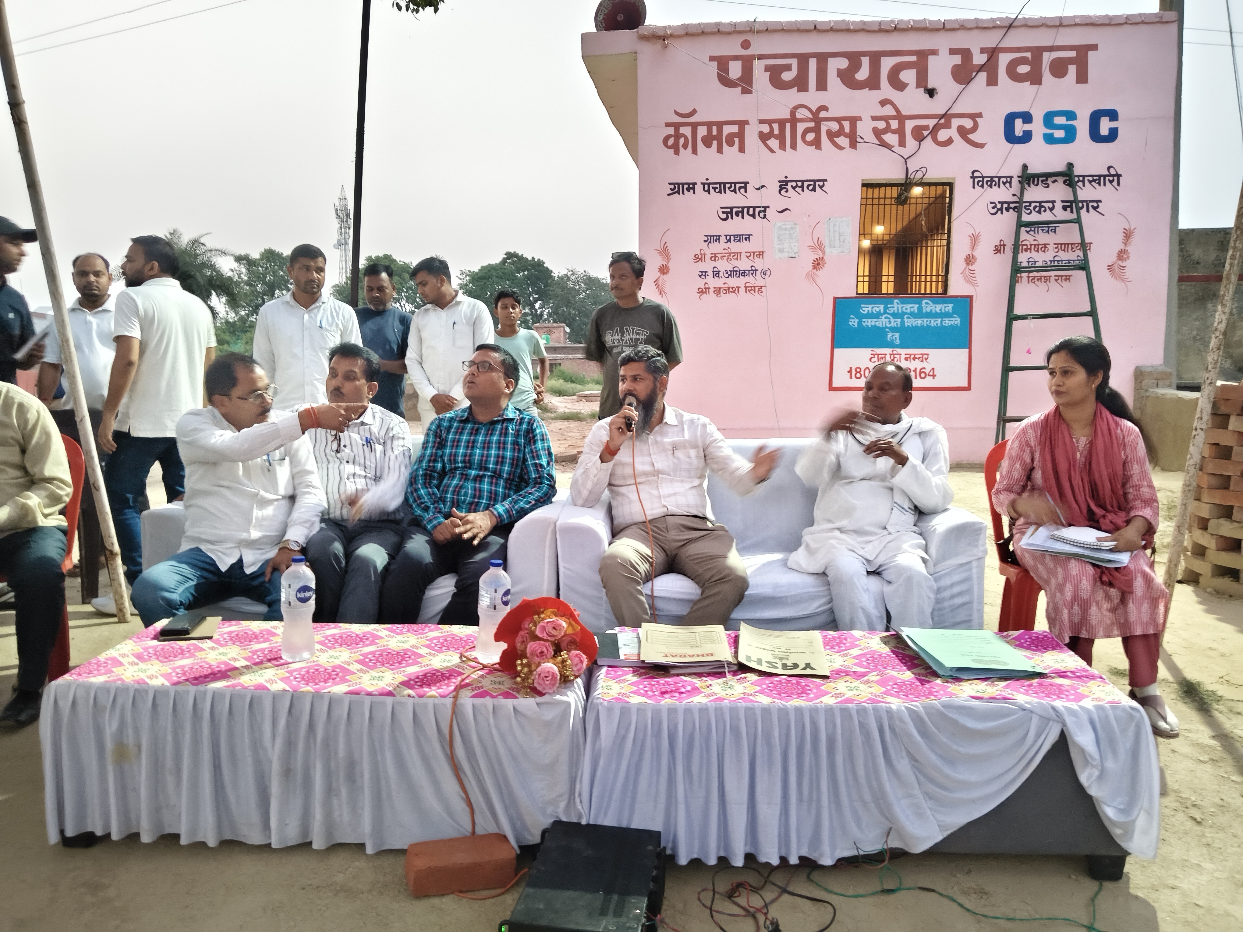 Hanswar Villagers Awareness: Cleanliness & Toilet Construction | Gram Sabha