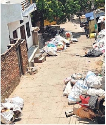 Manoharpura is filthy, the corporation and the UDA are silent; despite ...