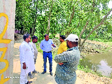 Roads and culverts are damaged, causing difficulties for students in ...