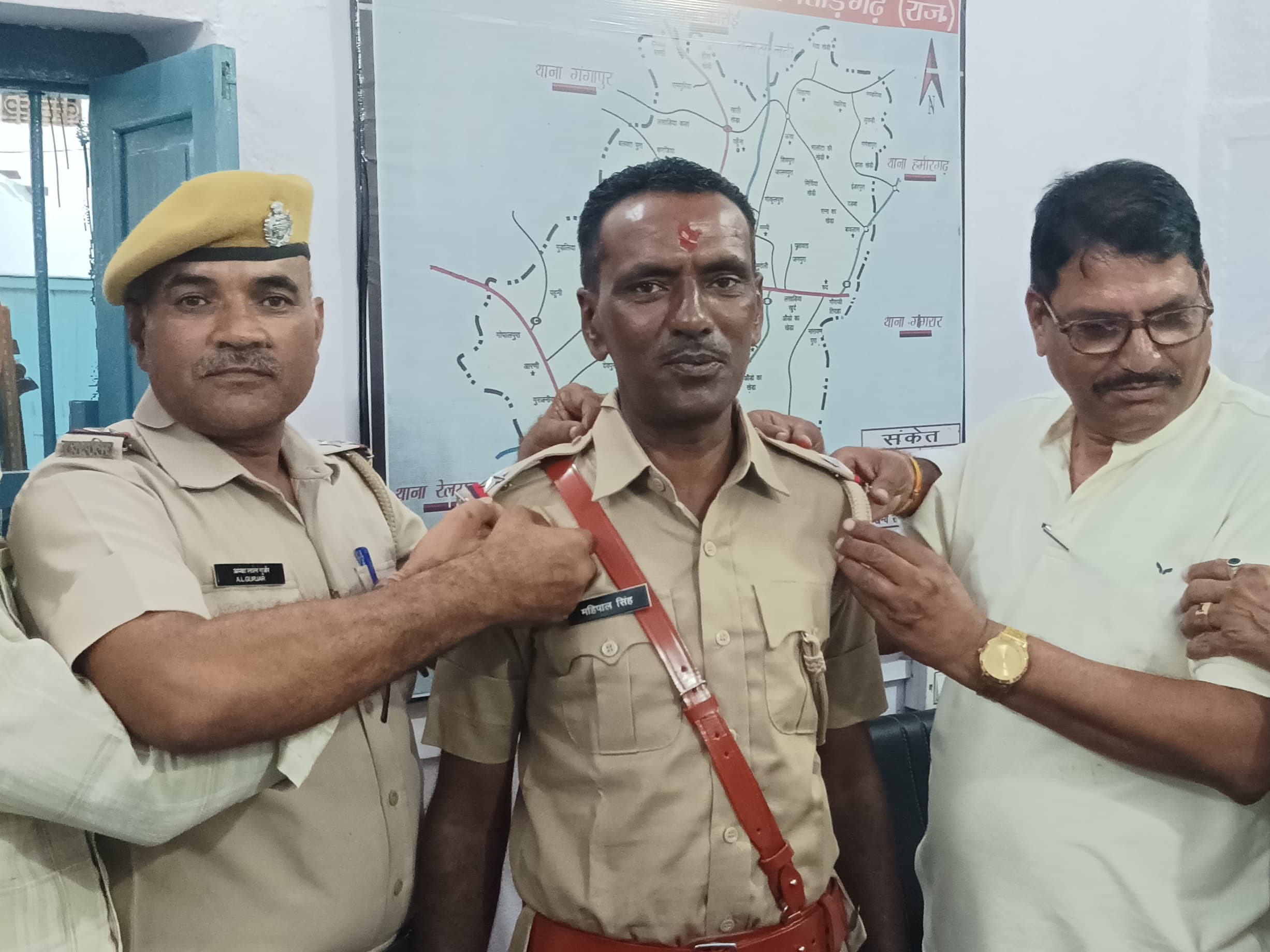 Rashmi Police | Mahipal Singh Promoted to ASI, Stars Adorn Shoulders