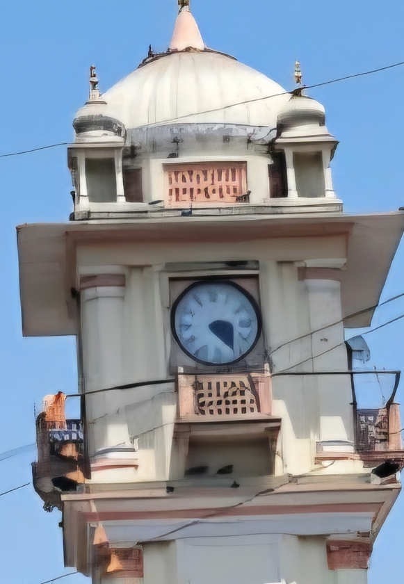 Two clocks in the 150-year-old clock tower have lost their hands, one ...