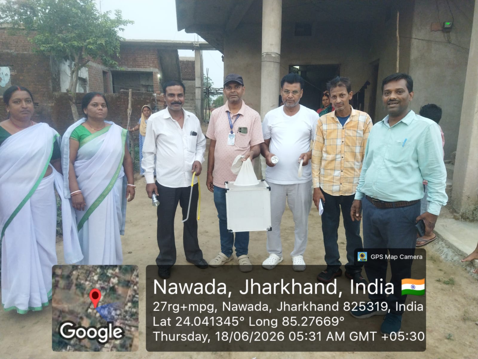 Entomological survey conducted in Kandsar to assess mosquito density