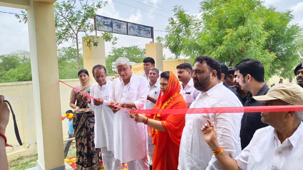 Inauguration of Science Lab, Computer Room, Library in the school