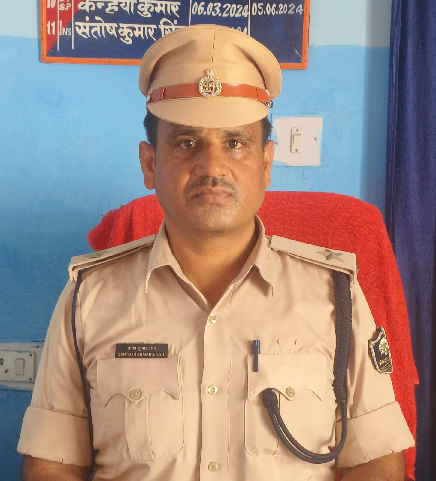In the midst of the Bharat Bhushan Tiwari case, the new station head of ...