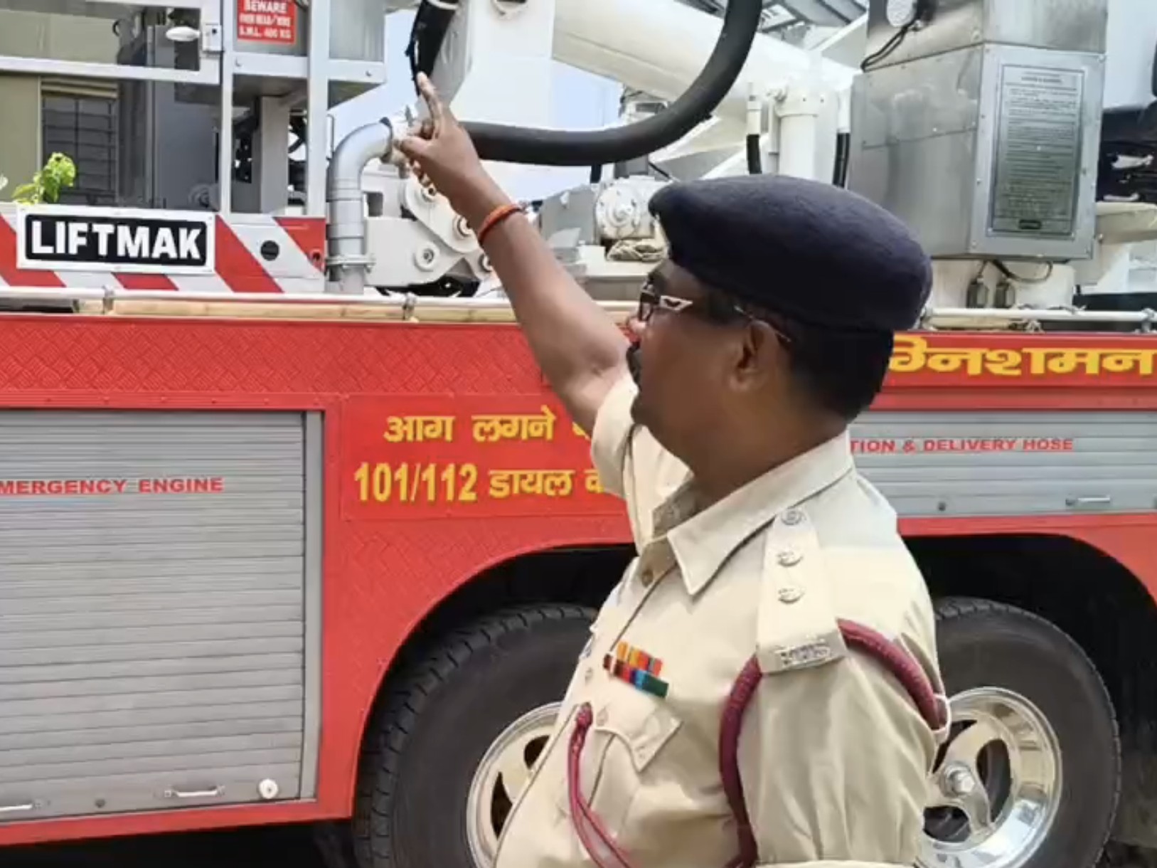 Bhagalpur Fire Brigade Gets Hydraulic Platform Tender | High-Rise Fire ...