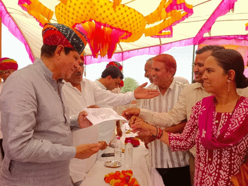 Bherunda LDC Employees Protest 8-Point Demand | Ajmer News
