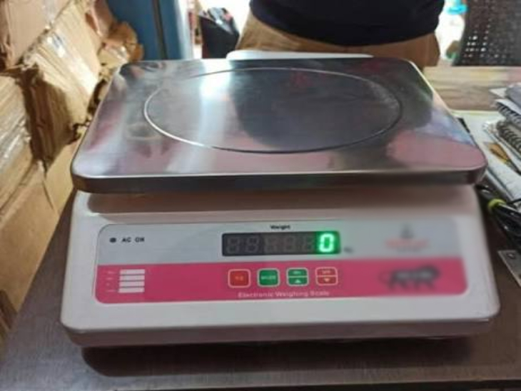Raipur Naaptol Vibhag Fines 6 Shopkeepers | Shastri Bazaar Scales ...