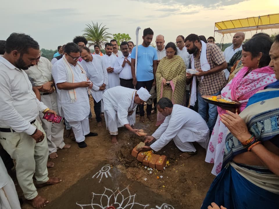Kondagaon Ashram Bhumi Pujan | Sadguru Acharya Swatantra Dev Ji Maharaj