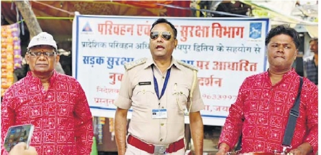 Road safety rules explained through Vikram-Vetal, awareness created