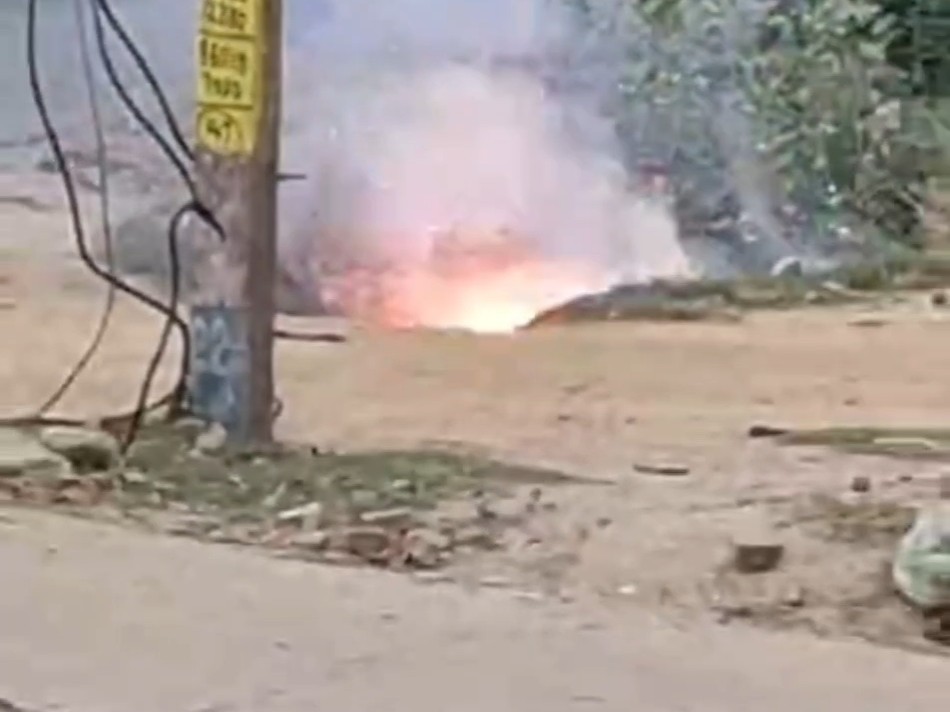 Gonda Power Cable Fire | Short Circuit Disrupts Electricity Supply