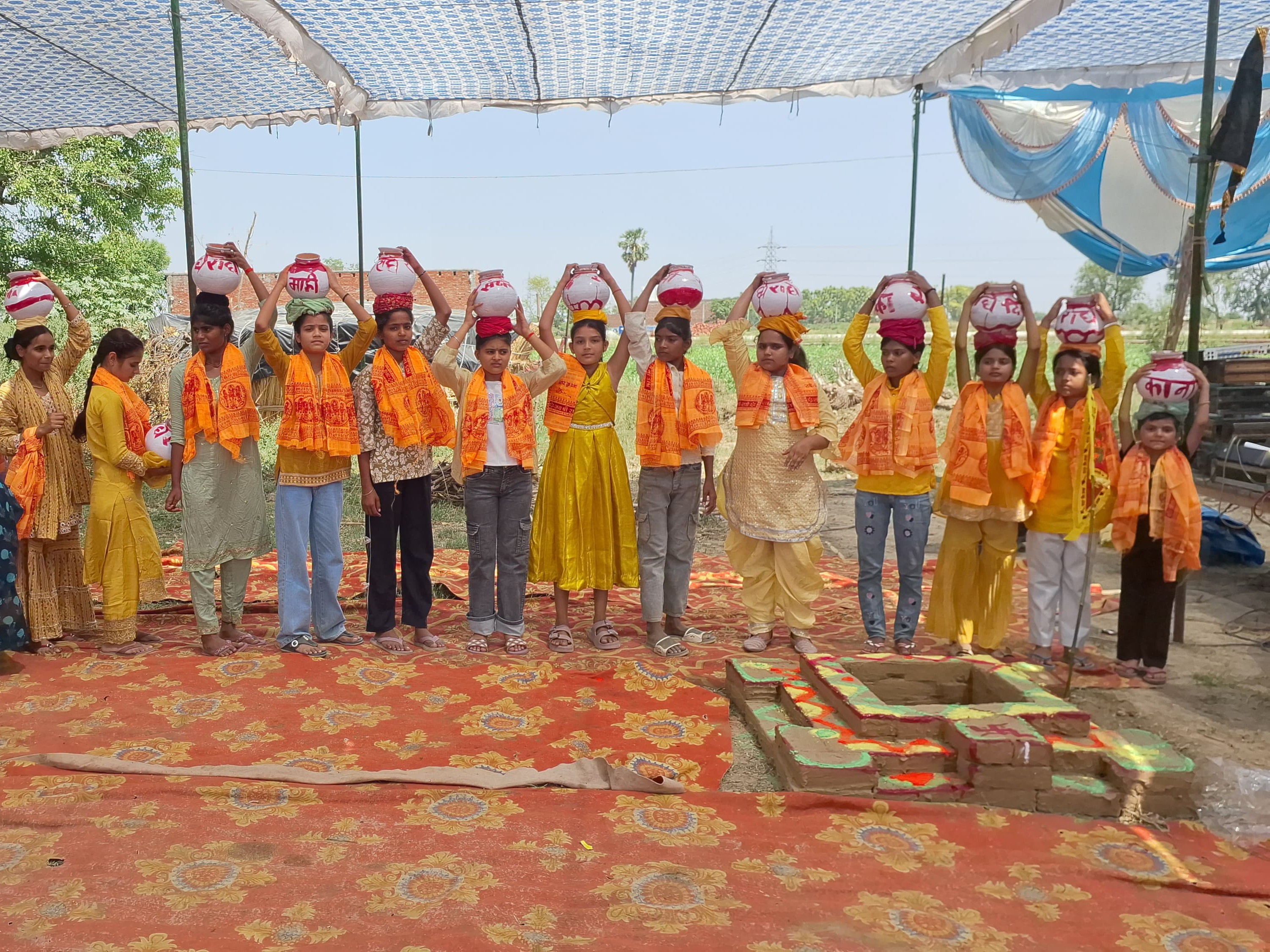 Nagla Tulasi Kalash Yatra Inauguration | Shrimad Bhagwat Katha Et