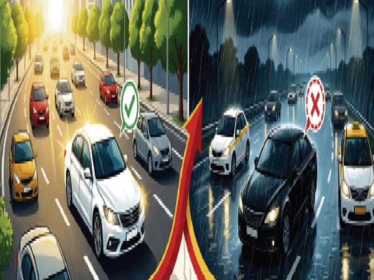 The color code of death on the road