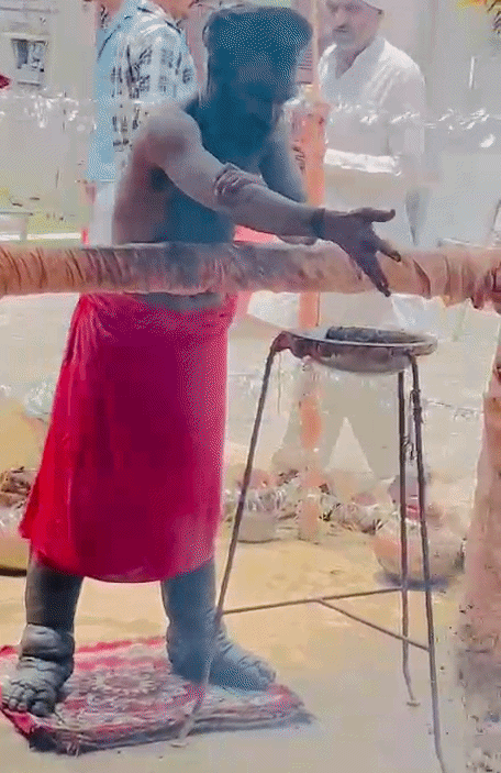 Panipats Daulatgiri Maharaj khadi Tapasya | 5 Years On Feet