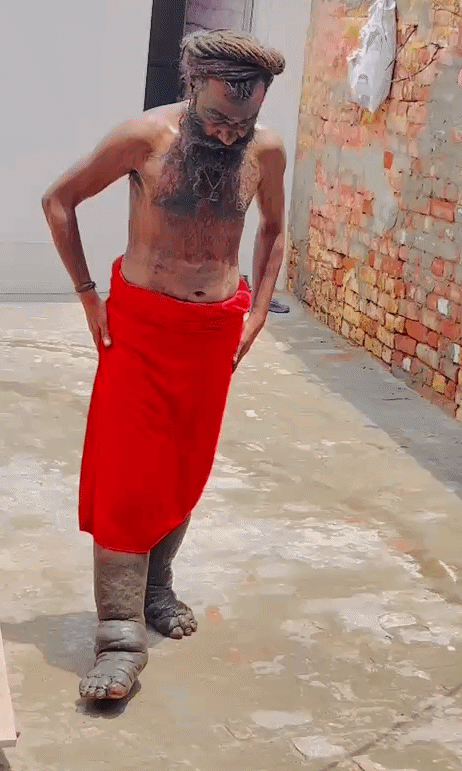Panipats Daulatgiri Maharaj khadi Tapasya | 5 Years On Feet