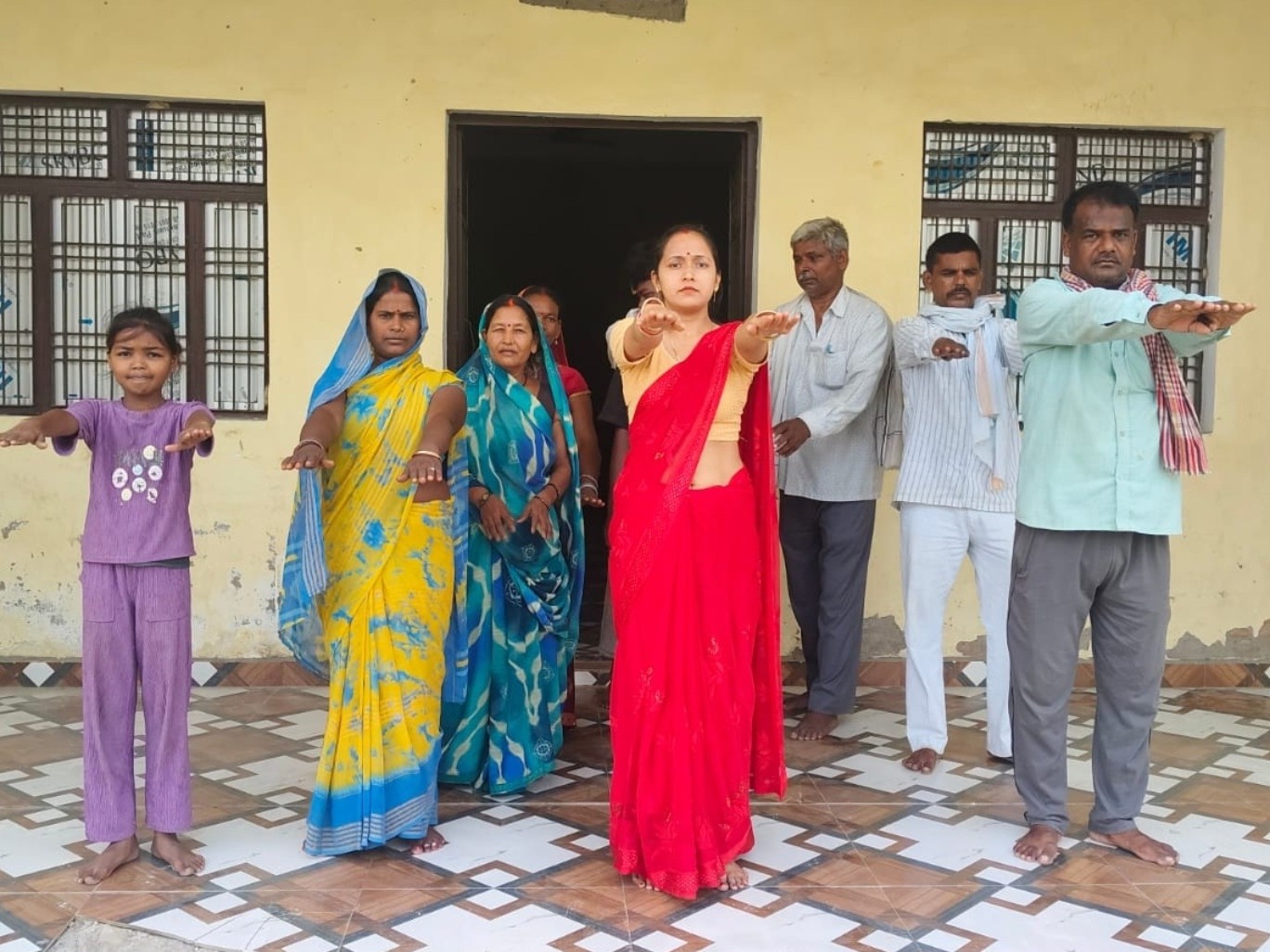 Gadwar Yoga Day: Block, Thana & Schools Celebrate; Thousands Embrace ...