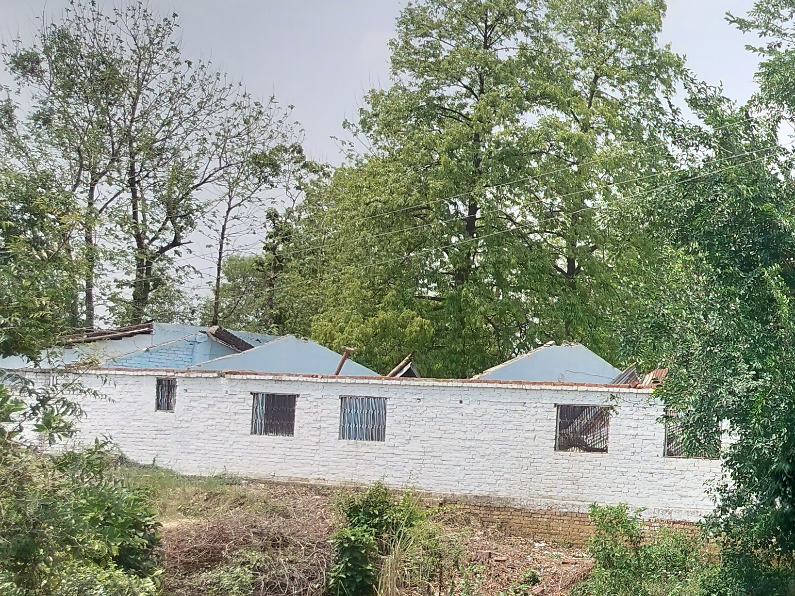 Ayodhya School Building Damaged by Storm | Repair Demand