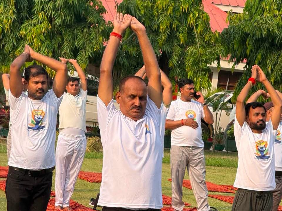 Tulsipur MLA Highlights Yoga Importance at Sugar Mill Campus